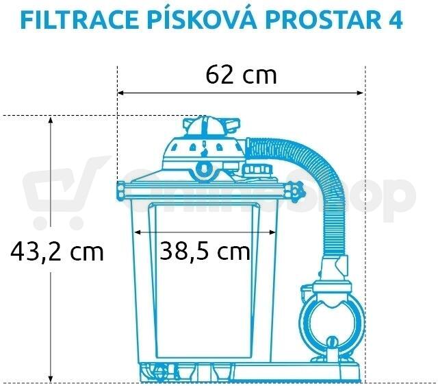 Fotogalerie Marimex písková filtrace ProStar 4 (10600003) | OnlineShop.cz