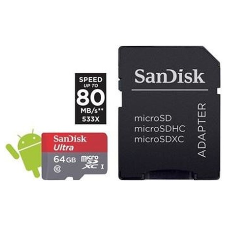 SDXC 64GB micro pamětová karta SDXC Ultra 100 MB/s A1 Class 10 UHS-I ...