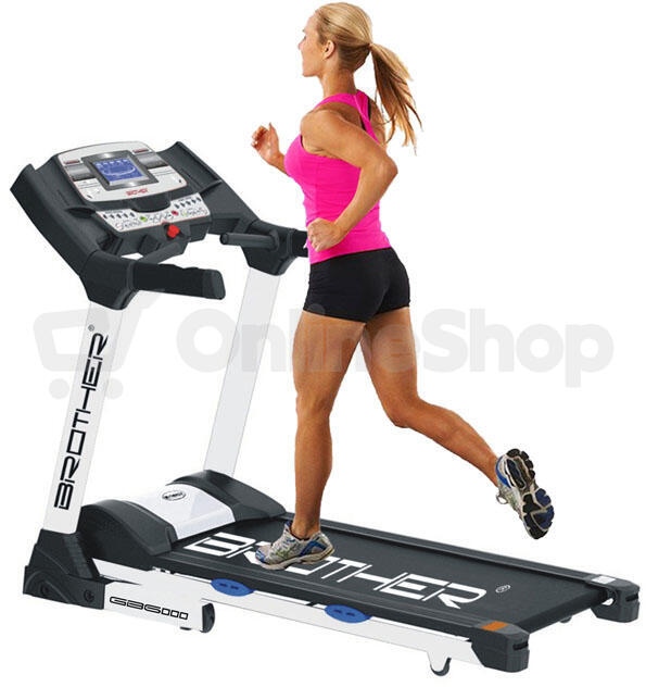 ACRA GB6000P Běžecký pás s elektrickým náklonem profi a hrudním pásem ...