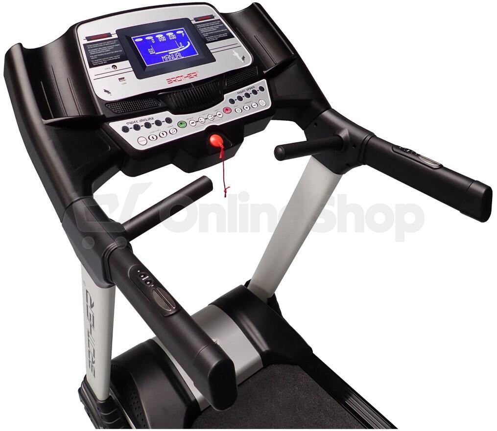 ACRA GB6000P Běžecký pás s elektrickým náklonem profi a hrudním pásem ...