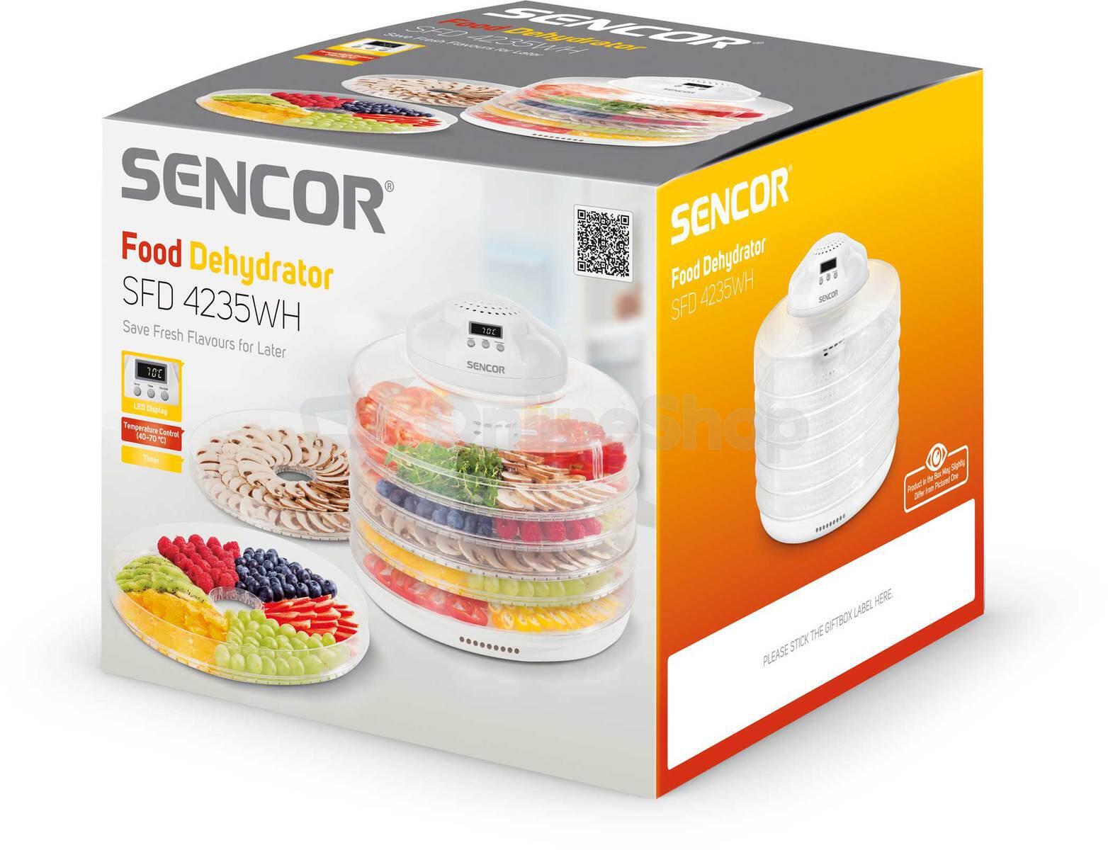 Sušička ovoce Sencor SFD 4235WH | OnlineShop.cz