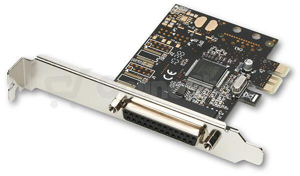 AXAGON PCEA-P1, PCIe adaptér - 1x paralelní port (LPT), vč. LP ...
