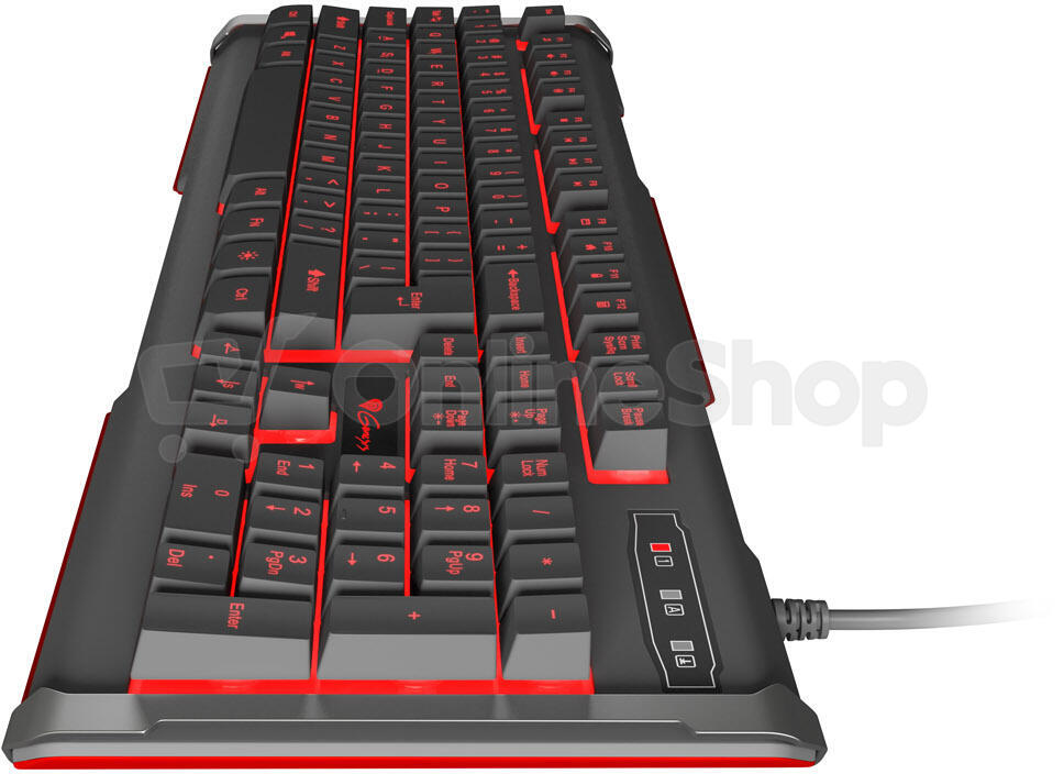 Herní klávesnice Genesis Rhod 400, US, podsvícení (NKG-0873), rozbaleno ...