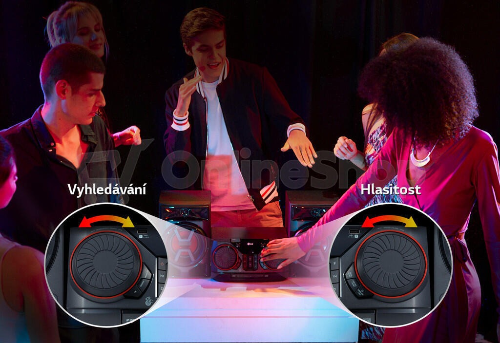 Minisystém LG CK43 | ONLINESHOP.cz