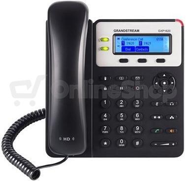 Grandstream GXP-1620/ VoIP telefon/ LCD display/ 2x SIP/ 2x LAN/ SRTP ...