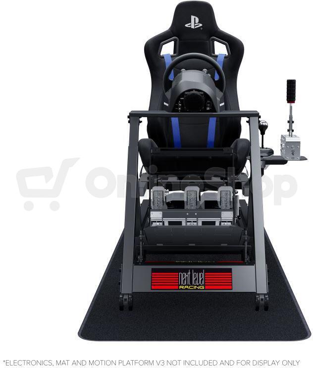 Next Level Racing GTtrack Racing Simulator Cockpit, PlayStation Edition ...