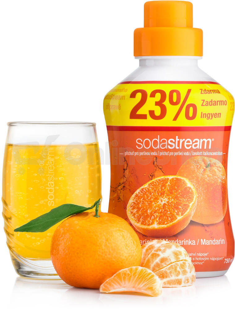 Sirup Sodastream příchuť mandarinka 750ml | ONLINESHOP.cz