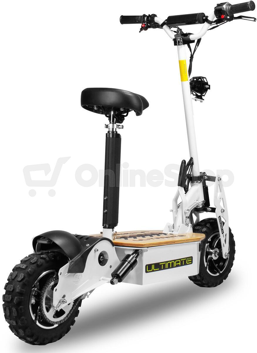 Elektrokoloběžka 2000 W Ultimate CSB offroad bílá Ultimate Racing ...