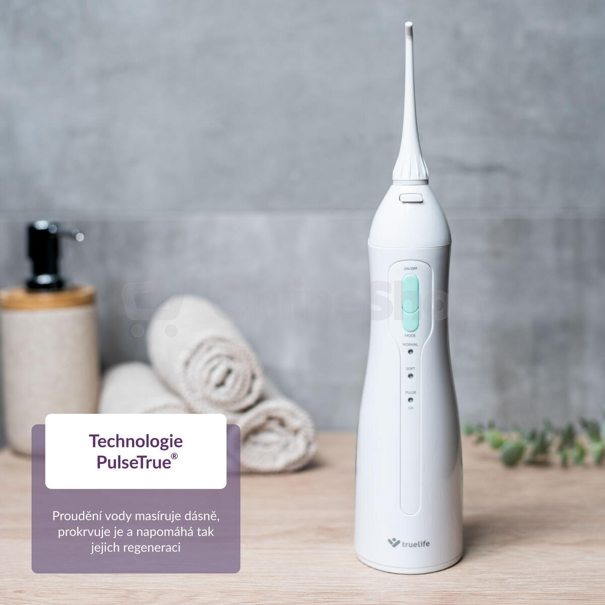 Recenze TrueLife AquaFloss Compact - ústní sprcha, hodnocení ...