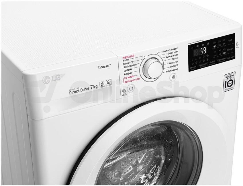 Pračka LG F72J5HY3W SLIM | OnlineShop.cz