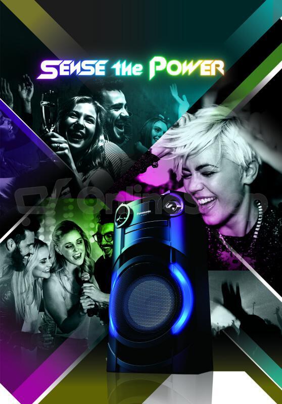 Party reproduktor Panasonic SC-TMAX10E-K, černá | OnlineShop.cz