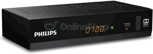 Set top box PHILIPS DTR3502BFTA DVB-T/T2, černý | ONLINESHOP.cz