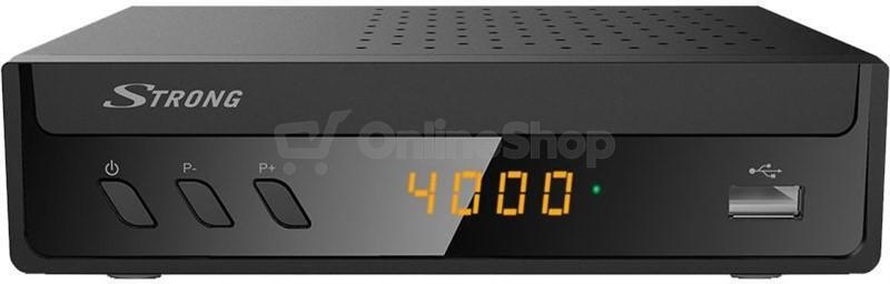 STRONG DVB-T/T2/S2 COMBO přijímač SRT 8221/ Full HD/ H.265/HEVC/ PVR ...