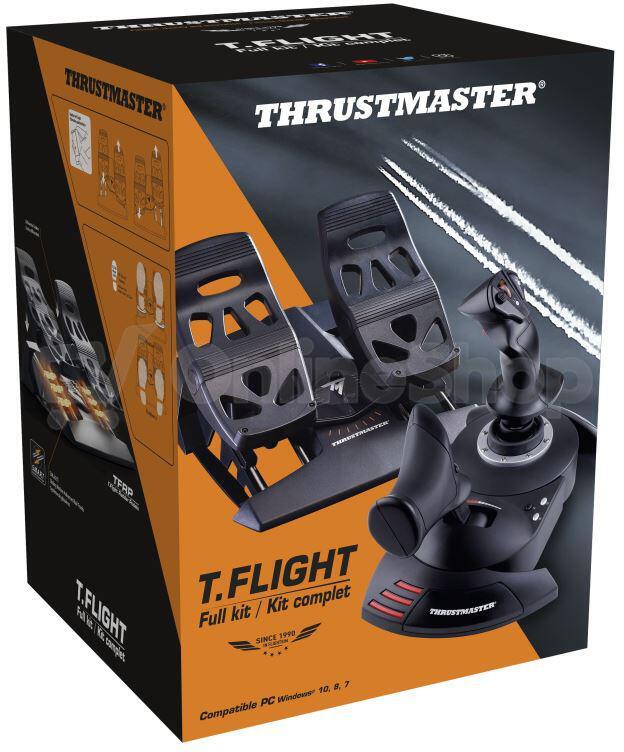Thrustmaster T.Flight Full Kit, pedálová sada TFRP RUDDER + Joystick ...