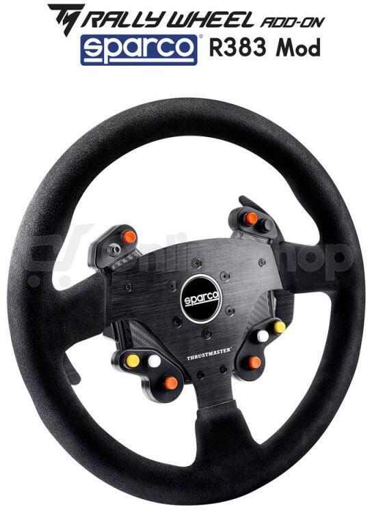 Thrustmaster TM Rally Race Gear Sparco Mod, Volant TM Rally Add-On R383 ...