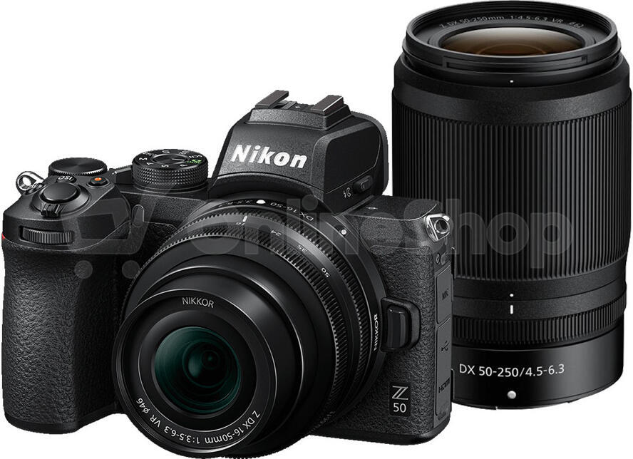Nikon Z50 + FTZ adaptér - systémový fotoaparát | ONLINESHOP.cz
