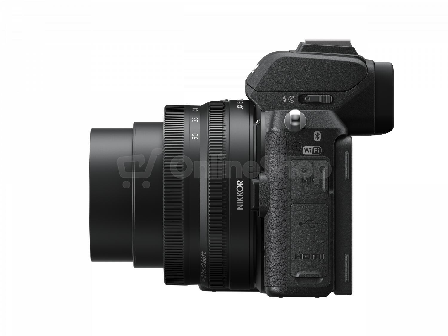 Nikon Z50 + FTZ adaptér + 16-50mm (Z) f/3,5-6,3 DX- systémový ...
