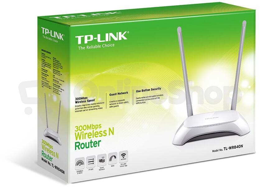 WiFi router TP-Link TL-WR850N AP/router, 4x LAN, 1x WAN (2,4GHz, 802 ...