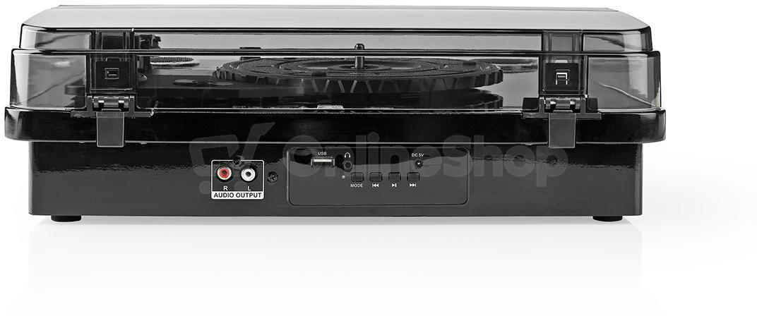 Recenze NEDIS TURN300BK, černý - gramofon, hodnocení | ONLINESHOP.cz