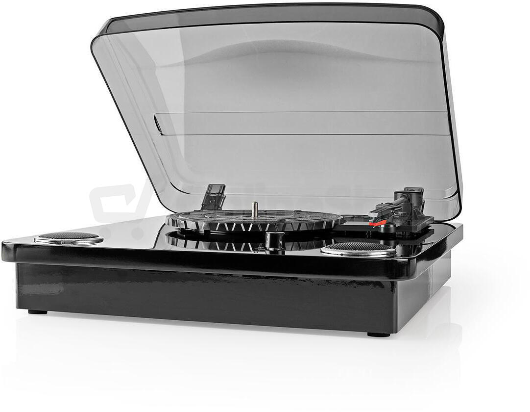 Gramofon NEDIS TURN300BK, černý | OnlineShop.cz