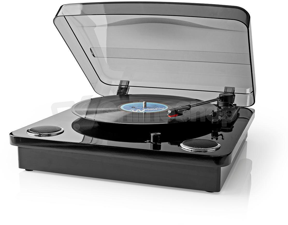 Recenze NEDIS TURN300BK, černý - gramofon, hodnocení | ONLINESHOP.cz