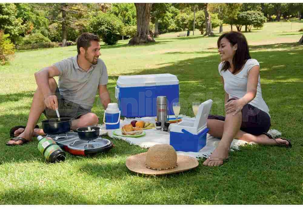 Coleman Cooler Combo: POLYLITE 48QT+FlipLid 6 Personal + 1/2 Gallon ...