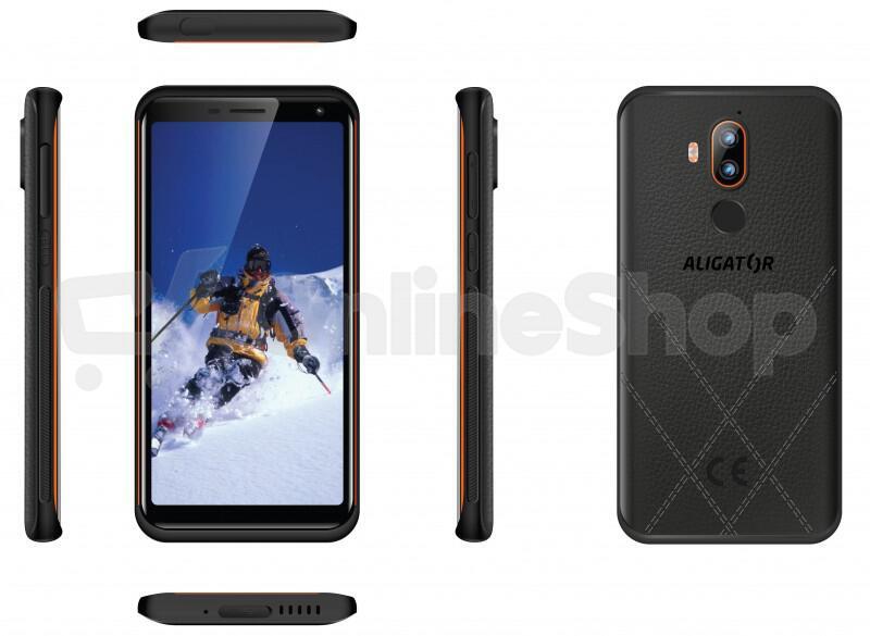 Mobilní telefon Aligator RX800 eXtremo 64GB oranžový | OnlineShop.cz
