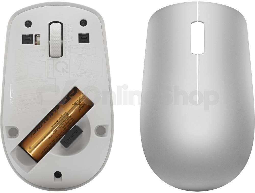PC myš Lenovo 530 Wireless Platinum Grey (GY | OnlineShop.cz