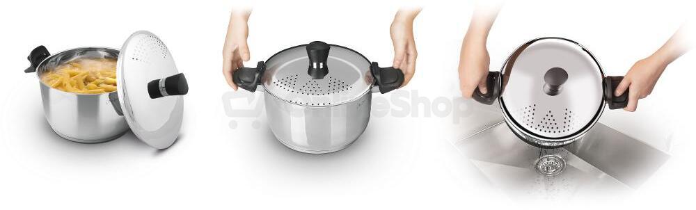 Hrnec Lamart STRAIN LT1206 5,8 l s cedící poklicí | OnlineShop.cz