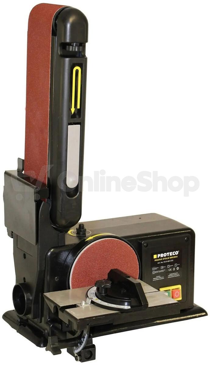Bruska stolní pásová 370 W PROTECO | OnlineShop.cz