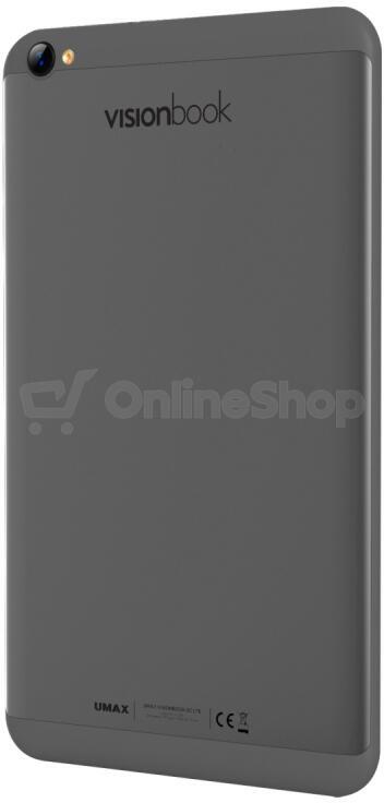 Dotykový tablet UMAX PC VisionBook 8C LTE, šedý (UMM240801) | OnlineShop.cz
