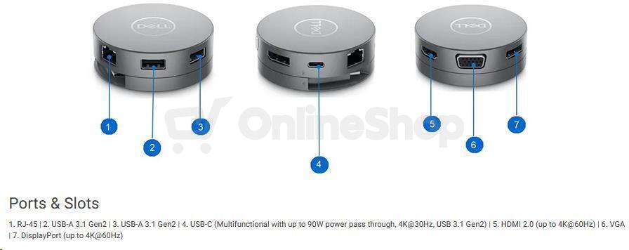 Recenze DELL DA310 USB-C Mobile Adapter (DELL-DA310), hodnocení ...