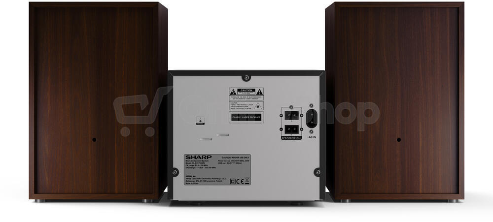Mikrosystém Sharp XL-B517BR DAB | OnlineShop.cz