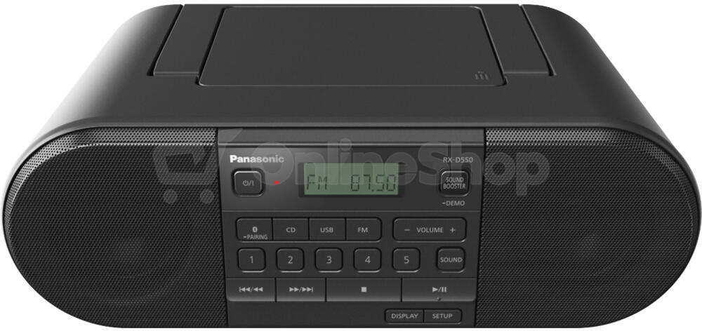 Radiopřijímač Panasonic RX D550E-K | OnlineShop.cz