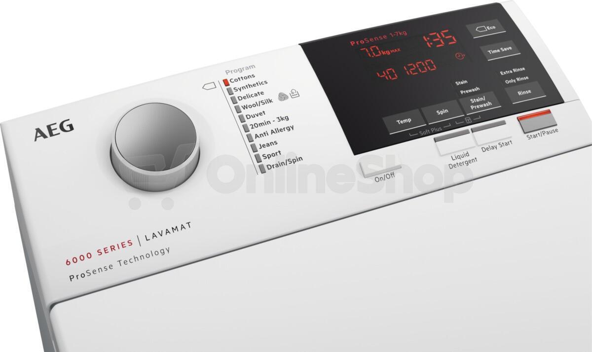 Pračka AEG ProSense™ LTN6G261C | OnlineShop.cz