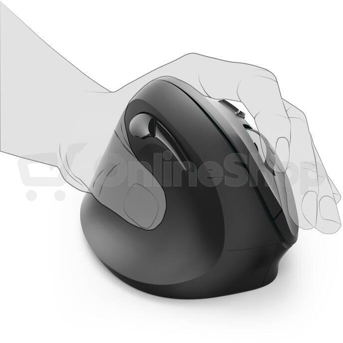 Recenze Hama vertikální ergonomická bezdrátová myš EMW-500L, pro leváky ...