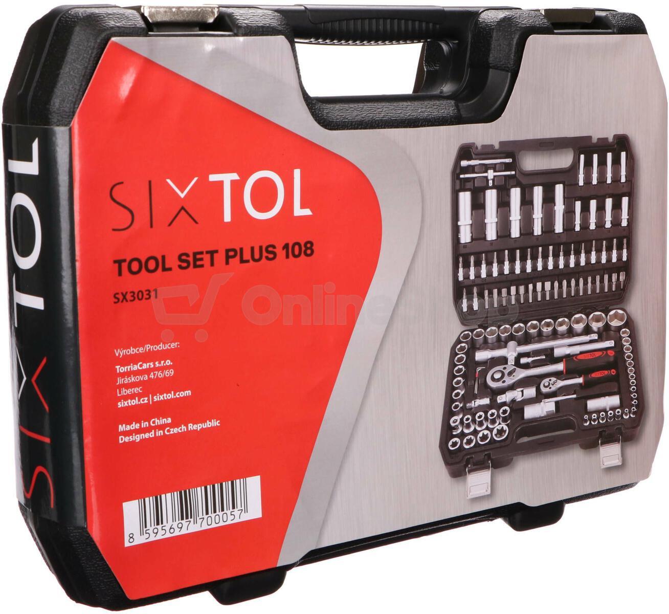 Gola sada Sixtol TOOL SET PLUS 108 | ONLINESHOP.cz