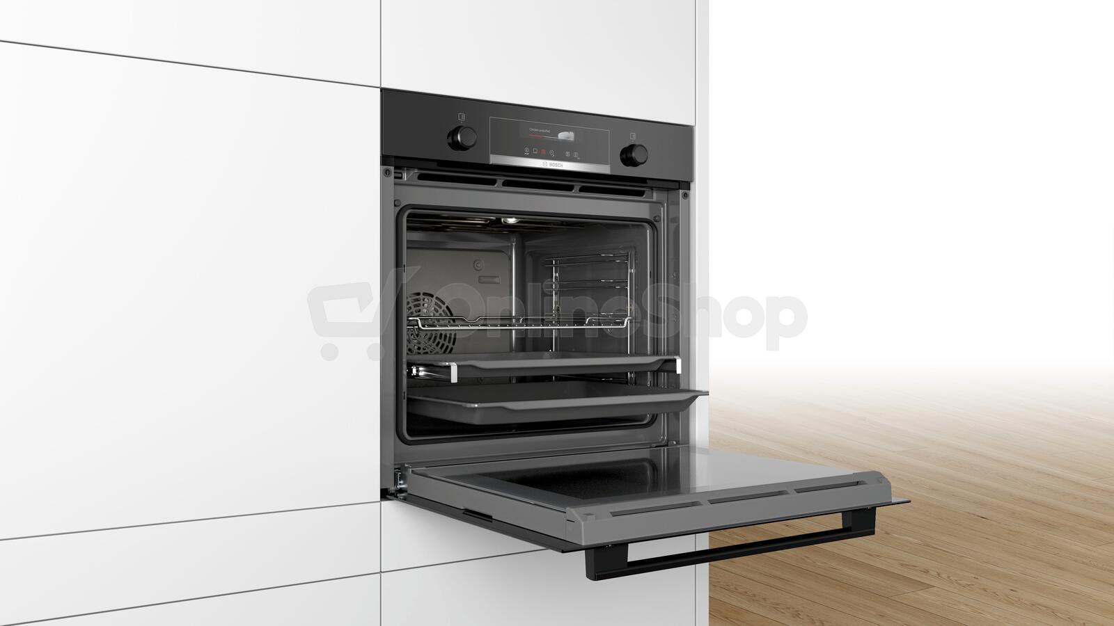 Recenze Bosch HBG539EB0 + Sklokeramická deska Bosch PKN651FP1E - SET ...