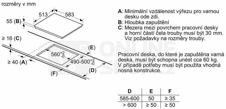 Indukční deska Bosch PUE64KBB5E | ONLINESHOP.cz