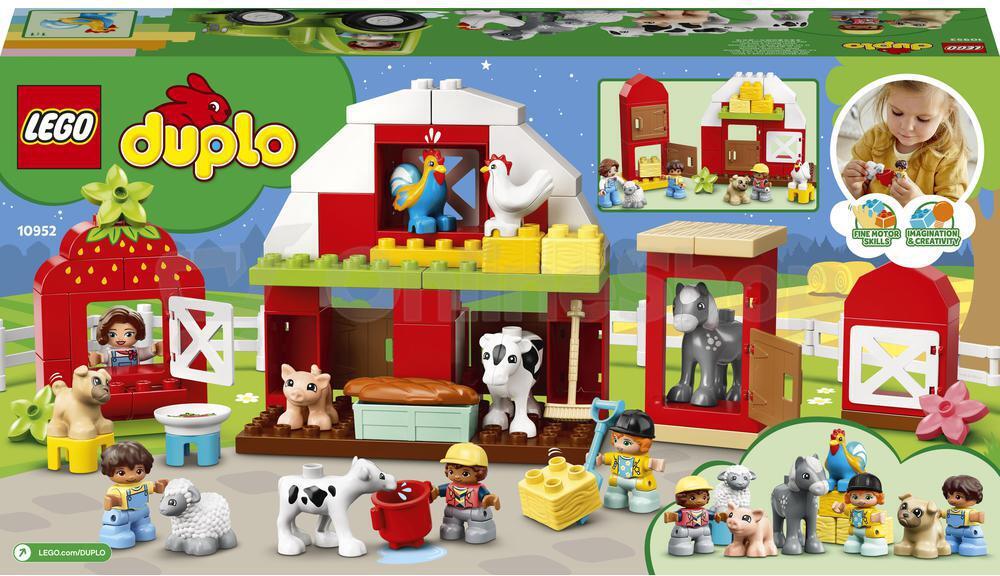 LEGO® DUPLO® 10952 Stodola, traktor a zvířátka z farmy | OnlineShop.cz