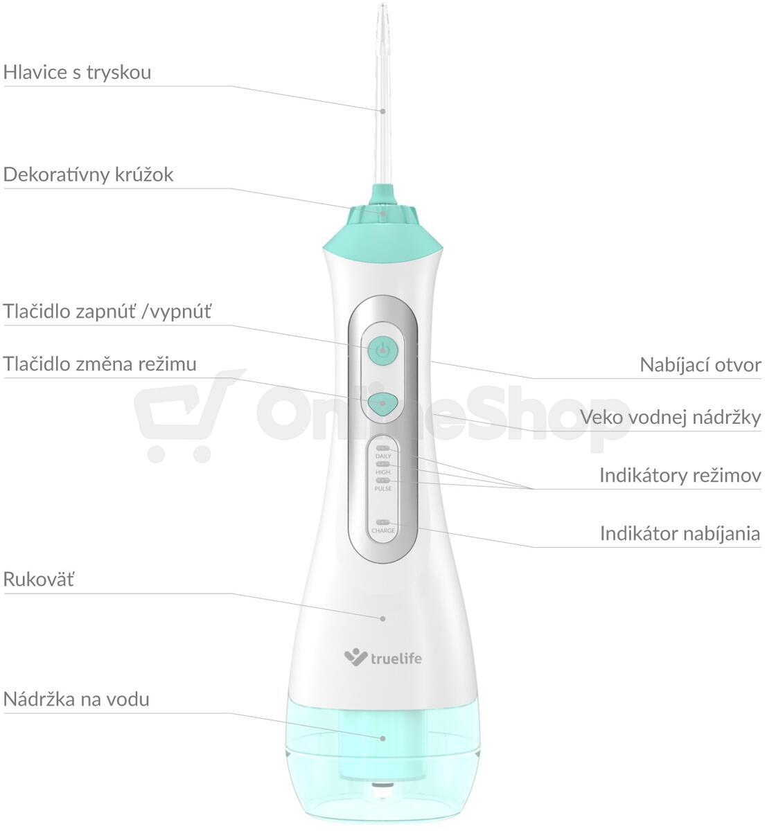 Ústní sprcha TrueLife AquaFloss Lite | ONLINESHOP.cz