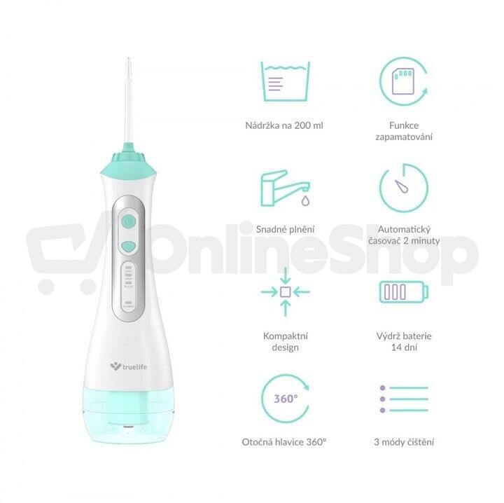 Recenze TrueLife AquaFloss Lite - ústní sprcha, hodnocení | OnlineShop.cz
