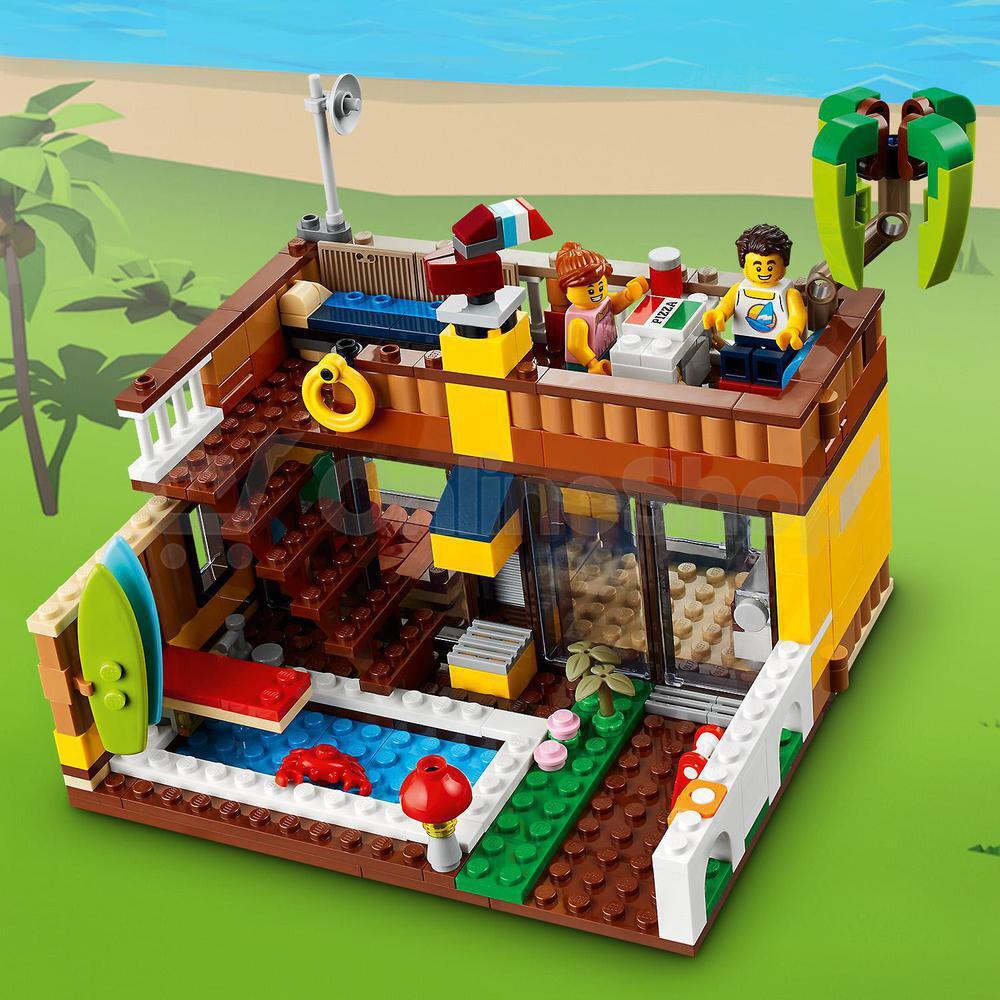 LEGO® Creator 3 v 1 31118 Surfařský dům na pláži | OnlineShop.cz