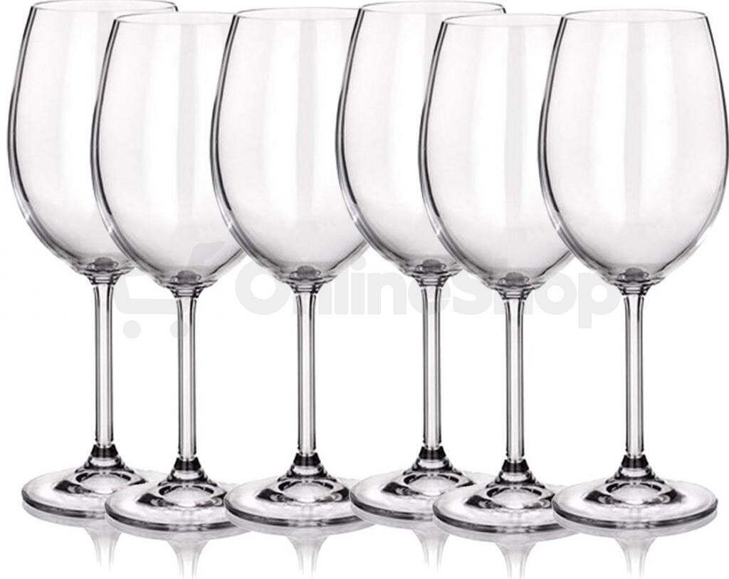 Diskuze BANQUET CRYSTAL Sada sklenic na červené víno DEGUSTATION 450 ml, 6 ks, OK (02B4G001450 ...