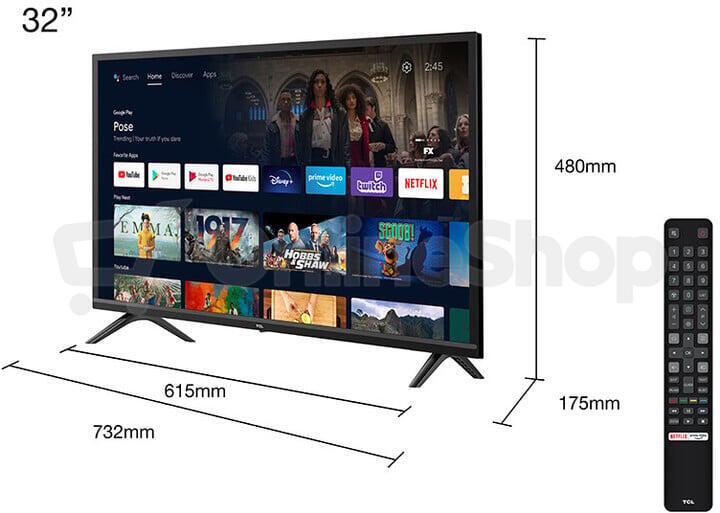 HD LED TV TCL 32S5200 | OnlineShop.cz