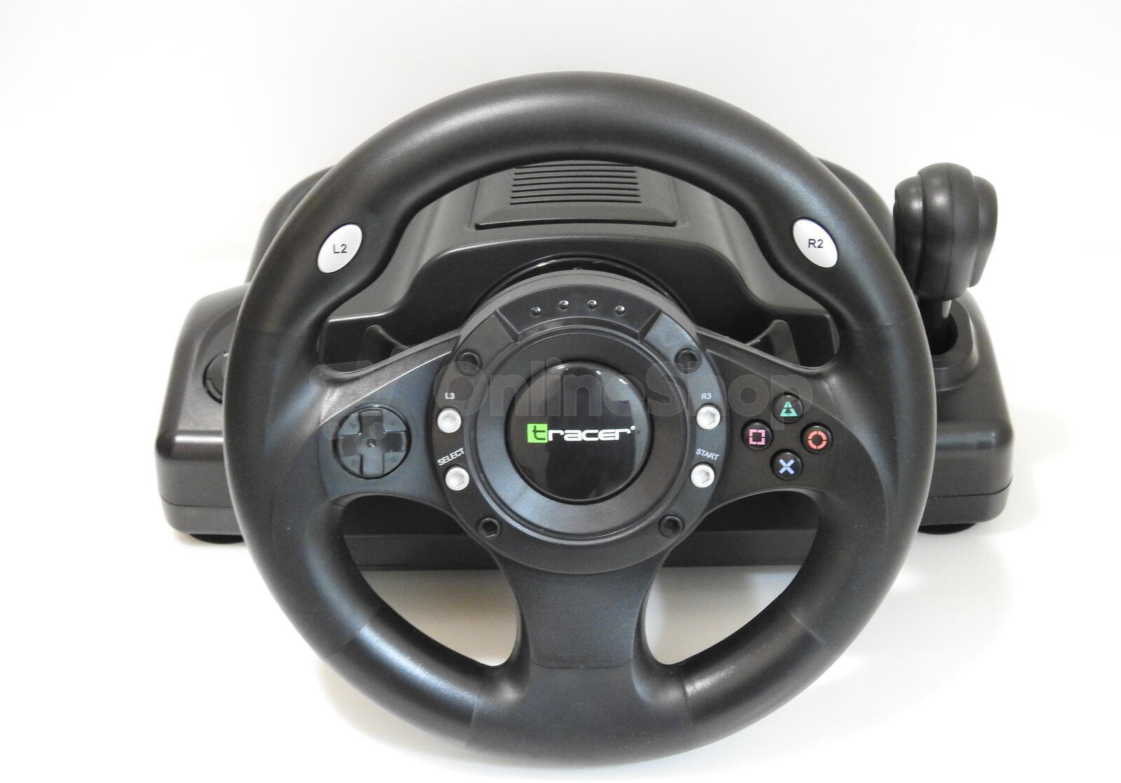 Herní volant GEMBIRD TRACER Drifter PC/PS3 (JOYTC3123), rozbaleno ...