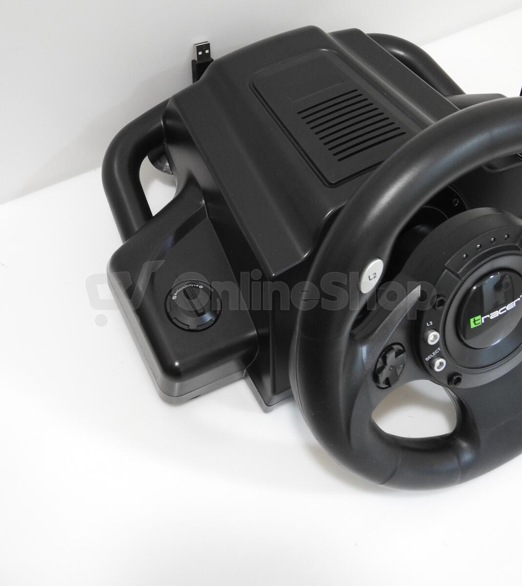 Herní volant GEMBIRD TRACER Drifter PC/PS3 (JOYTC3123), rozbaleno ...