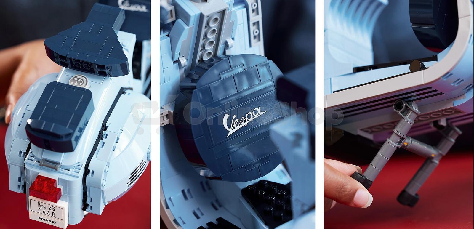 Recenze LEGO® Icons 10298 Vespa 125, hodnocení | ONLINESHOP.cz