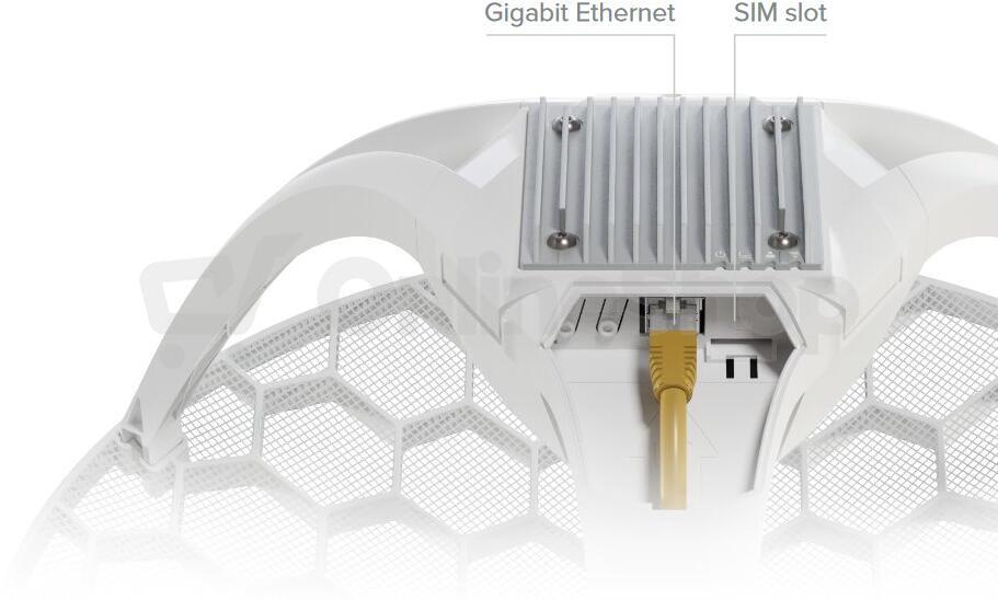 MikroTik RouterBOARD LHG LTE18 kit, 3/4G (LTE) modem, 17dBi, SIM slot ...