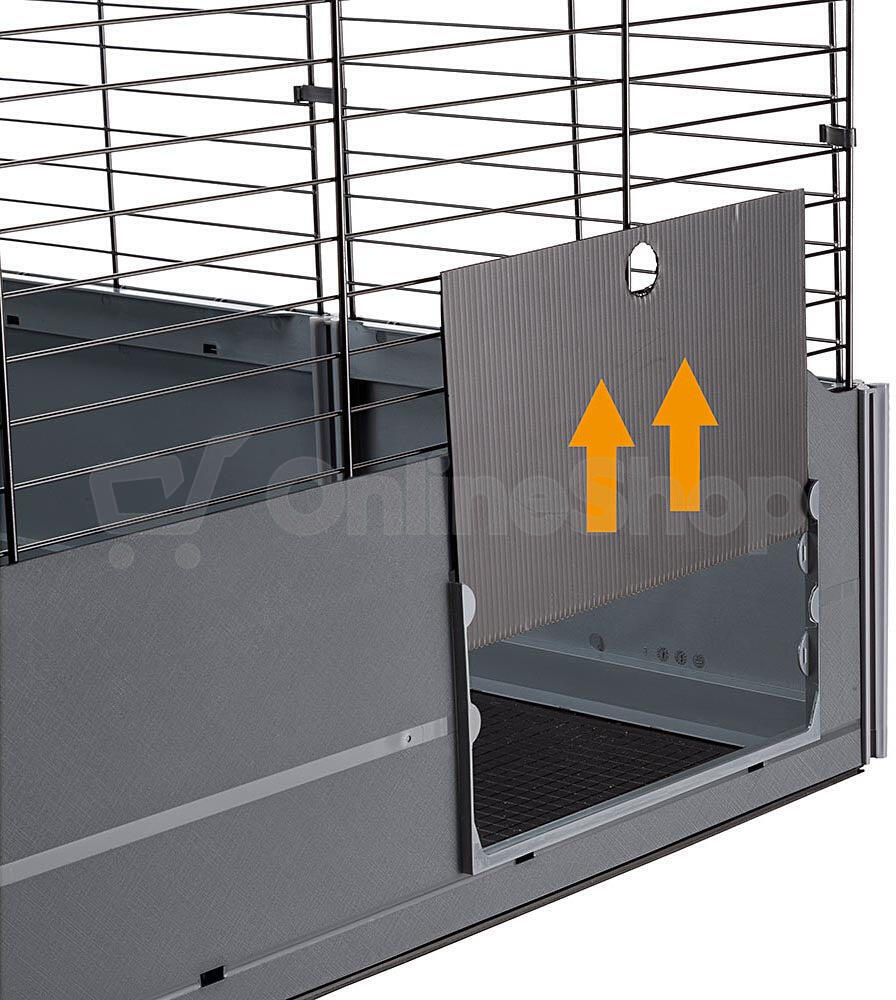 Modulární klec pro králíky Ferplast MULTIPLA Double s výbavou, 107 ...